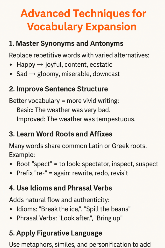 How to Improve Vocabulary in Writing | Guide for Beginner