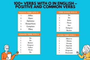 Explore Verbs with O to Boost Your Grammar and English skill