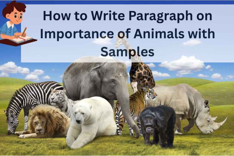 How to Write a Paragraph on Importance of Animals | Samples