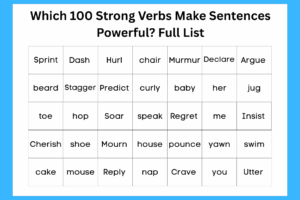 100 Strong Verbs to Boost Communication and Writing Skills